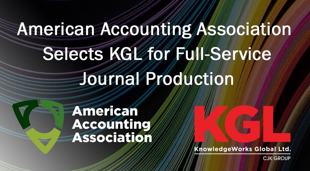 American Accounting Association Selects KGL for Full-Service Journal ...