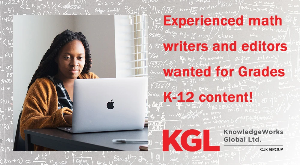 K-12 Math Copyeditors - KnowledgeWorks Global Ltd