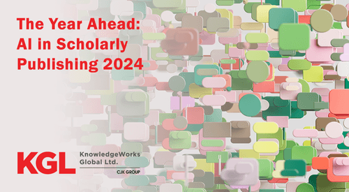 The Year Ahead: AI in Scholarly Publishing 2024 - KnowledgeWorks Global Ltd
