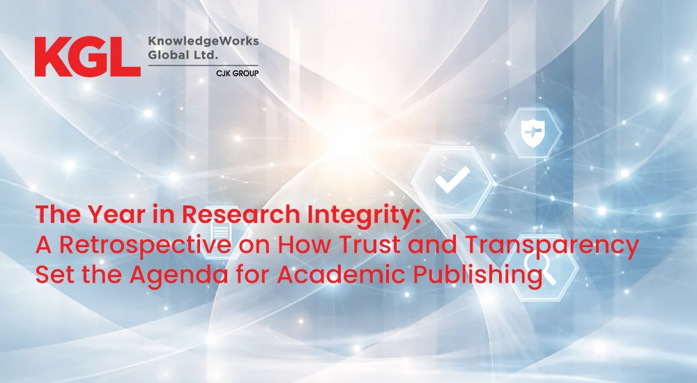 The Year in Research Integrity: A Retrospective on How Trust and ...