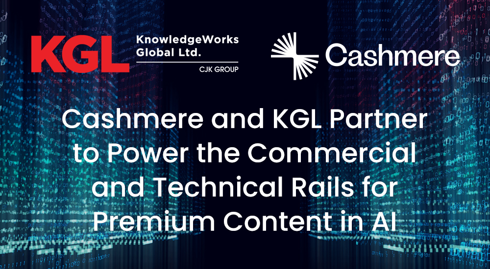 Cashmere and KGL Partner to Power the Commercial and Technical Rails ...